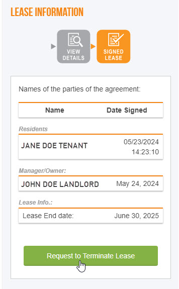 How to Terminate a Rent Perfect lease agreement-Rent Perfect-Knowledgebase